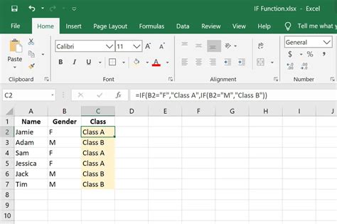 Hur Man Använder If Funktionen I Excel 2025