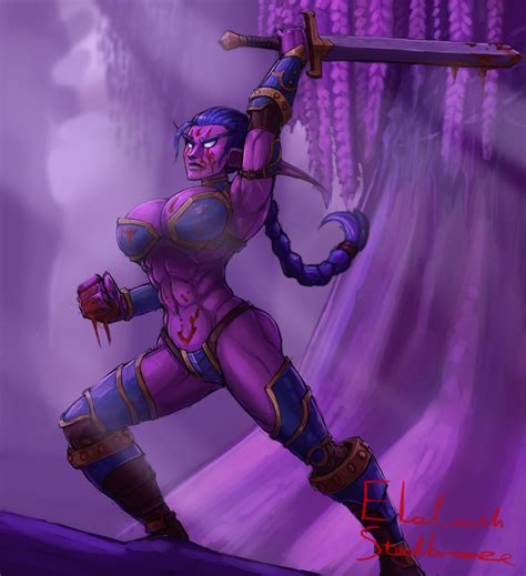 Rule 34 Elaleath Elaleath Steelbreeze Female Kaldorei Katiethemoo