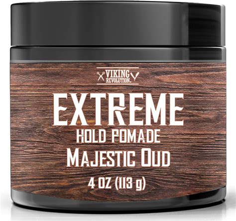 Viking Revolution Majestic Oud Hair Pomade For Men