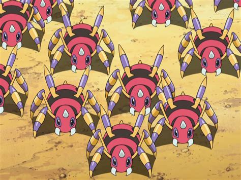 Pok Mon By Review Spinarak Ariados