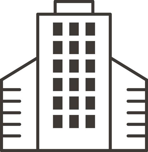 Edificio Describir Icono Edificio Vector Icono En Blanco Antecedentes 20975810 Vector En