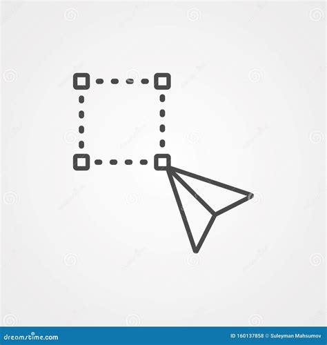Transform Tool Vector Icon Sign Symbol Stock Illustration