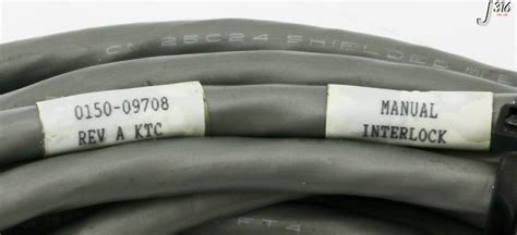 30375 Applied Materials Cable Assy Remote Video Length 15m 0150