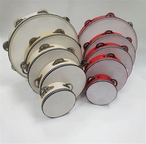 TAMBOURINE LEATHER SKIN TAMBORIN BERKULIT CM READY STOCK ALAT ALAT MUZIK TRADISIONAL MUSIC