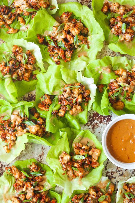Peanut Chicken Lettuce Wraps Artofit