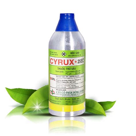 Cyrux 25ec Thuốc đặc Trị Sâu Rầy Cho Các Loại Cây Trồng