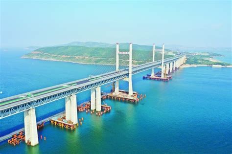 突破“建桥禁区” 平潭海峡公铁两用大桥公路桥试通车平潭海峡两用新浪新闻
