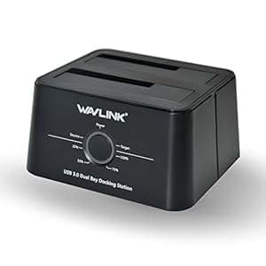 Wavlink Usb Dual Bay Sata External Hard Drive Amazon Co Uk Electronics