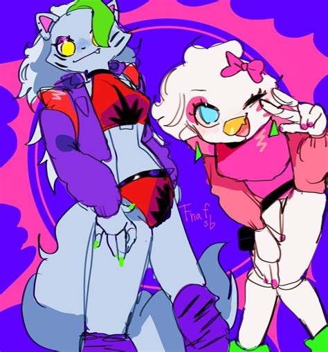 44 Fnaf Roxanne Wolf X Glamrock Chica Ideas To Save Today Fnaf Fnaf