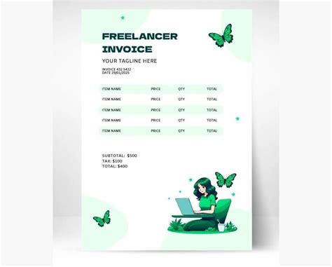 Best Invoice Templates For Google Docs Design Shack