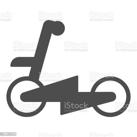 번개 고체 아이콘 전기 수송 개념 흰색 배경에 번개 자전거 벡터 기호 모바일 개념 및 웹 디자인을위한 글리프 스타일 아이콘전기