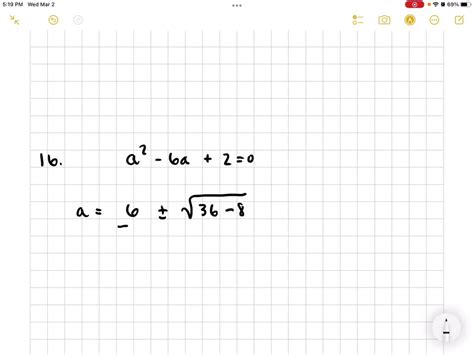 ⏩solveduse The Quadratic Formula To Solve Each Of The Quadratic