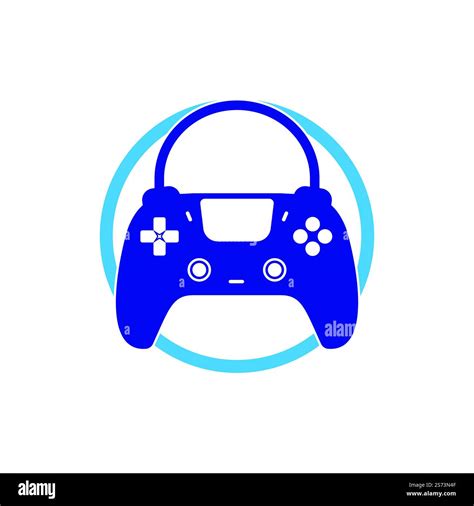 Game Shop Vector Logo Design Shopping Bag Combination Joystick Icon