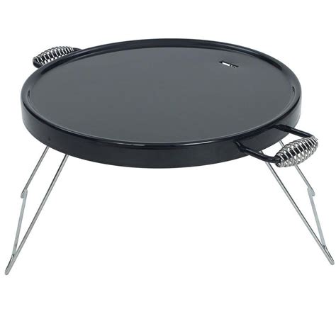 Bayou Classic 18 Inch Portable Campfire Griddle 500 428 Bbqguys