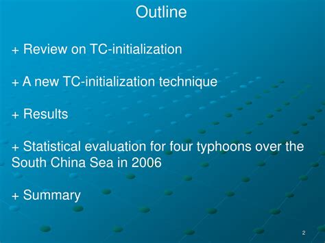 Ppt Typhoon Track And Intensity Simulations By Wrf With A New Tc