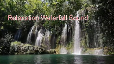Relaxation Sound Of Waterfall Youtube