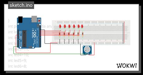 barra gráfica wokwi esp32 stm32 arduino simulator