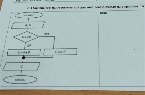СРОЧНО 50 БАЛЛОВНапишите программу по данной блок схеме алгоритма