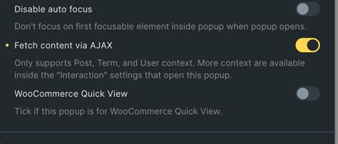 No Bug Woocommerce Quick View Not Displaying This Option In The Pop