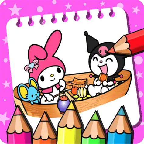 Kuromi Coloring Book Game Online Game With Uptoplay