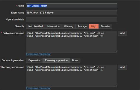 Trigger Problem Expression Questions Rzabbix