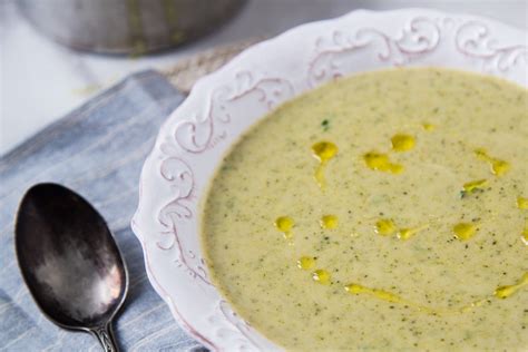 Crème De Brocoli Au Cheddar Cinq Fourchettes