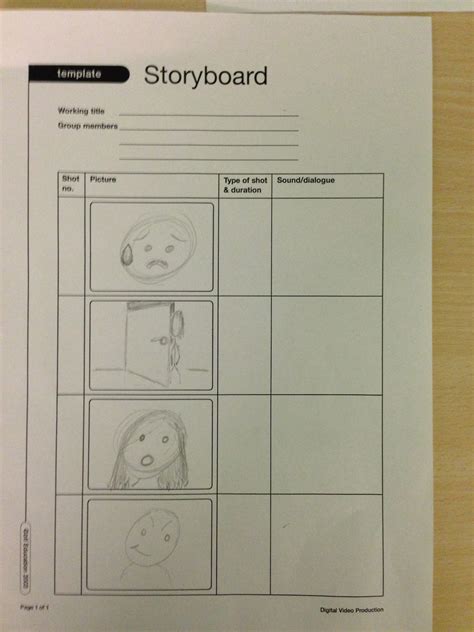 Reece Garside Media Blog Continuity Task Storyboard