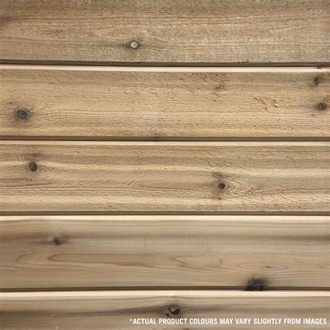 Red Cedar V Joint Tandg 1” X 6” Knotty At Monaghan Lumber Wall