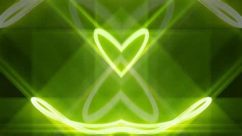 Green Light Streaks With Glow Stock Footage Video 100 Royalty Free
