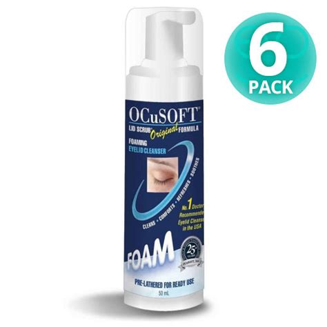 Ocusoft Foam Cleanser For Blepharitis From £895 Per Bottle Eyecare