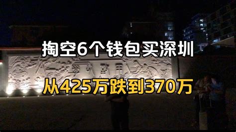 425万跌到370万，掏空6个钱包买深圳，结果还不起房贷 Youtube