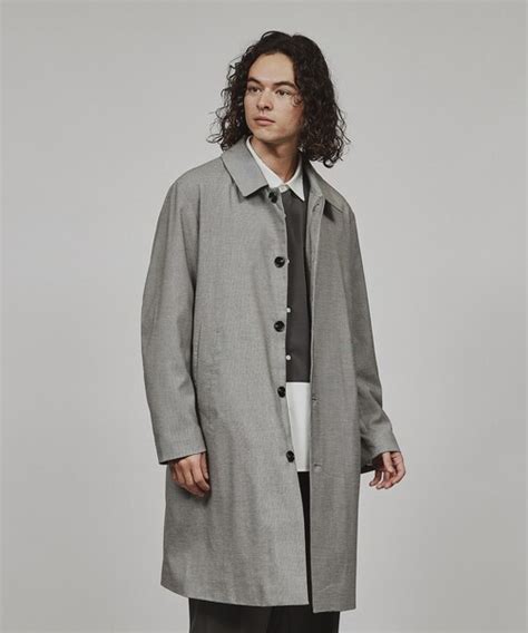 Tktakeo Kikuchi（ティーケータケオキクチ）の「スプリング千鳥トレンチコート（ステンカラーコート）」 Wear