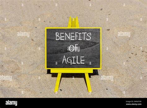 Benefits Of Agile Symbol Concept Words Benefits Of Agile On Beautiful