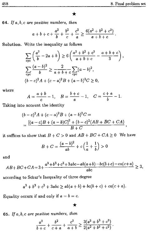 Algebraic Inequalities Old And New Method Jackzhang Page 459