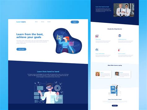 Learnware Learning Digital Courses Online Interface Design By Md Said On Dribbble