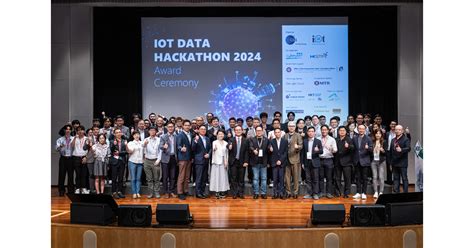 Iot Data Hackathon Award Ceremony Data Driven Economy Unleashing The