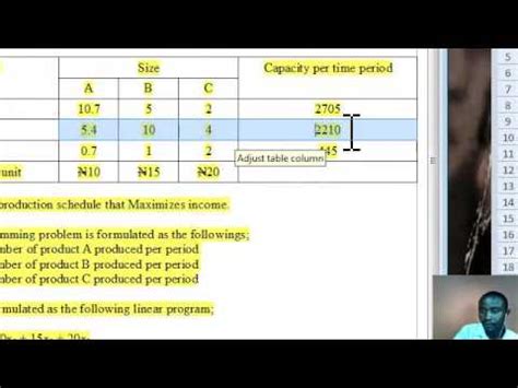 Linear Programming With Excel Solver Examples Formskop