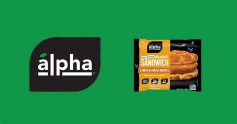 Vwire Alpha® Foods Launches Chikn And Maple Waffle Breakfast Sandwich