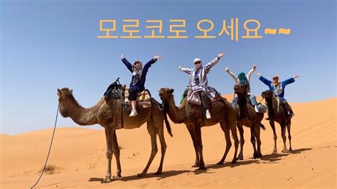 국제커플 모로코 신혼여행ㅣ핫산네ㅣ모로코한식당ㅣ마라케시ㅣ사하라사막 YouTube