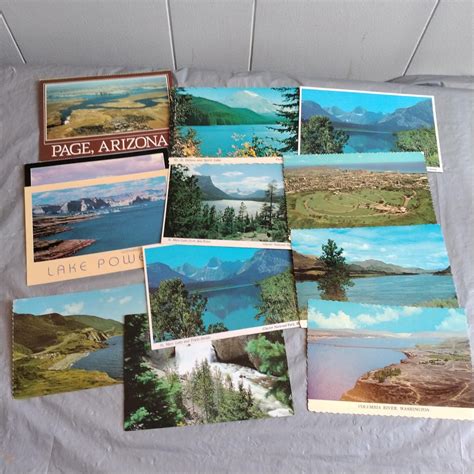 27 Vintage Lakes Ocean Water Postcards Etsy
