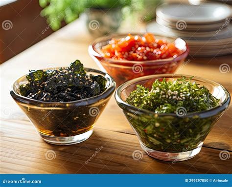 Japanese Raw Vegan Organic Delicious And Tasty Marinated Chuka Wakame