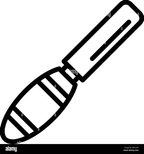 Carpentry Chisel Icon Outline Style Stock Vector Image And Art Alamy