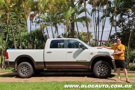 Ram 3500 Limited Longhorn Testamos A Gigante BlogAuto