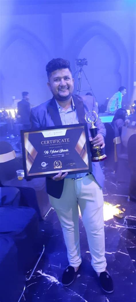 Vishal Shinde On Linkedin Employeeoftheyear Teambonding Opportunity Thankyou Grateful Rnr