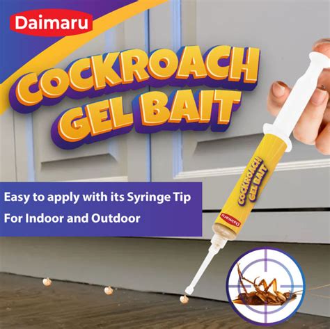 Daimaru Cockroach Killing Gel Bait Roach Killing Gel For Indoor And