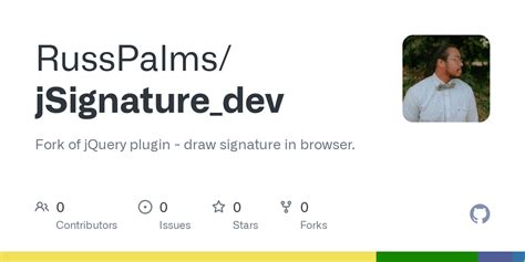Github Russpalms Jsignature Dev Fork Of Jquery Plugin Draw