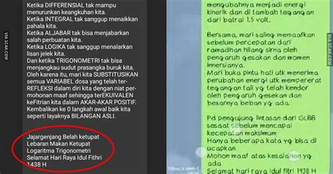 10 Chat Lucu Ucapan Selamat Lebaran Di Grup Kelas Ini Kocak