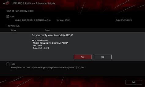 Updating Bios