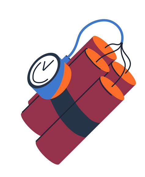 Explosive Weapons Dynamite With Detonation System 17549602 Vector Art At Vecteezy