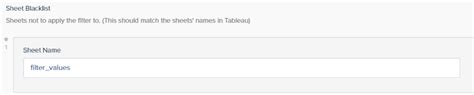 Optimizing Portal Filters Adding Hidden Filter Sheet To Blacklist